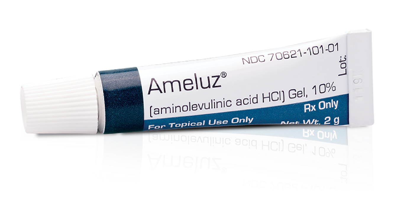 AMELUZ and BF-RhodoLED® treat actinic keratosis (AK)